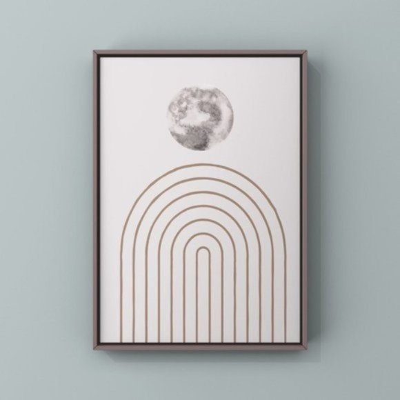 Triad Art & Design | Art | Minimalist Mid Century Modern Abstract Art ...